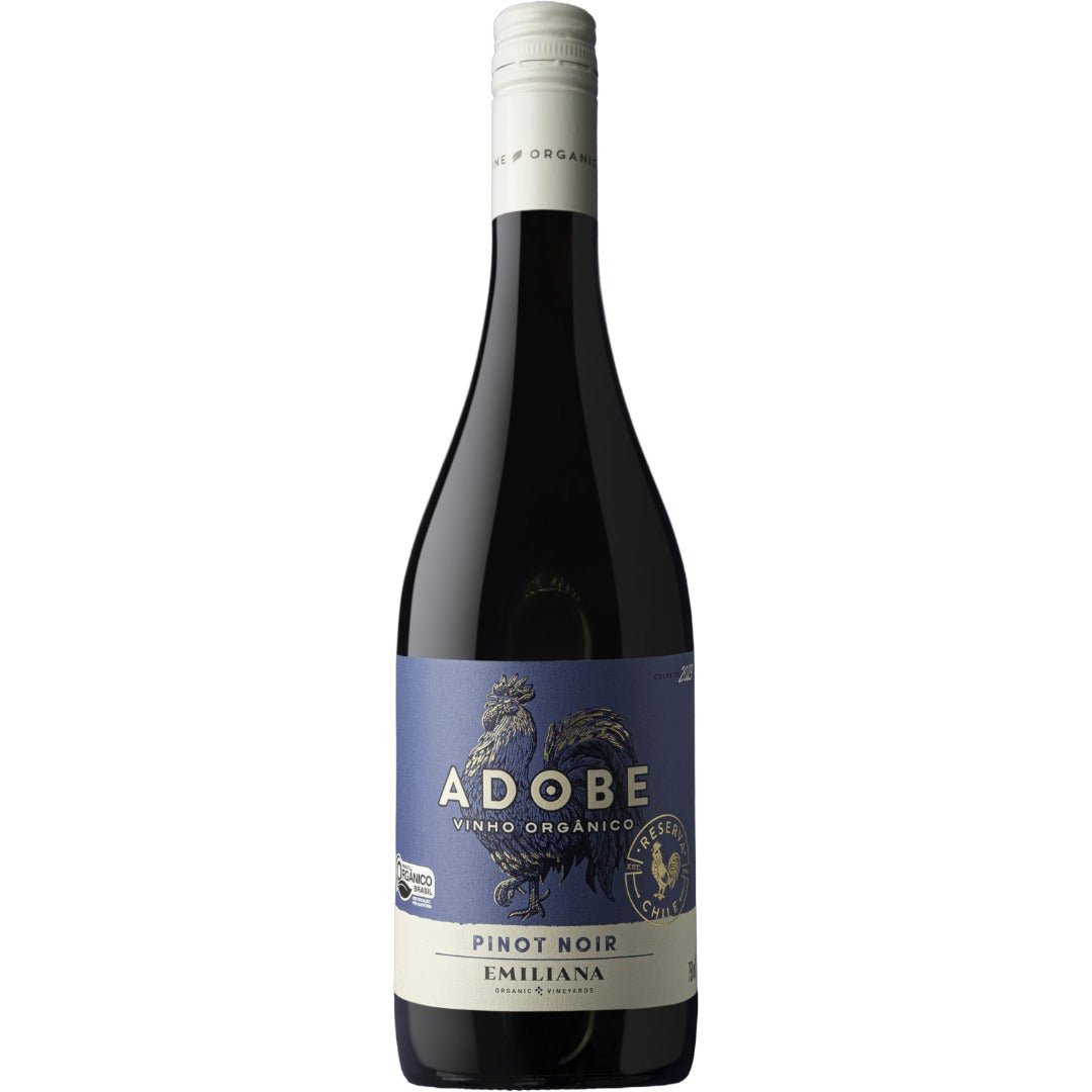 Emiliana Adobe Organic Pinot Noir 75cl (13.5% ABV) | Latitude Wine ...