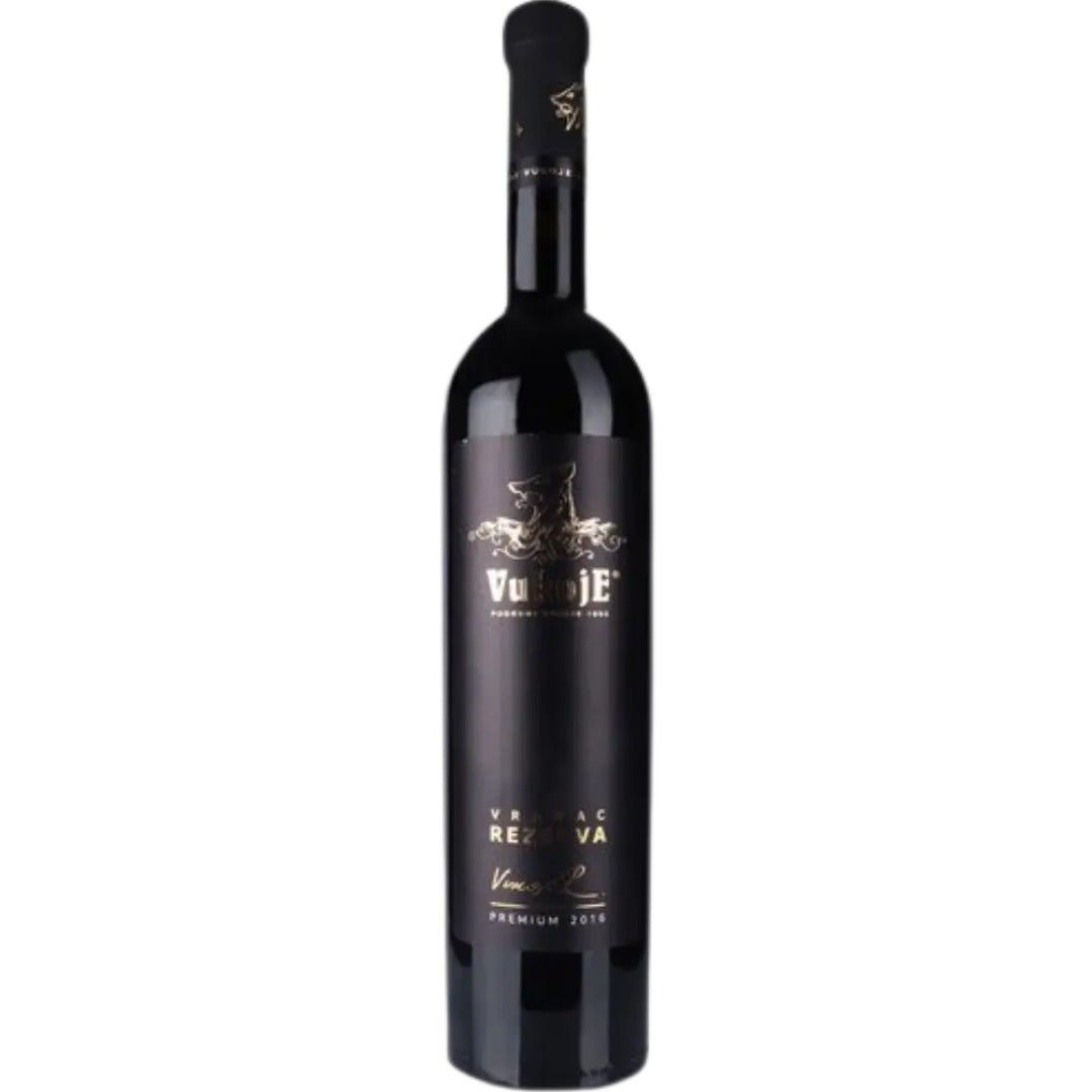 Vukoje Hercegovacki Vranac Rezerva 75cl (15.5% ABV) | Latitude Wine ...